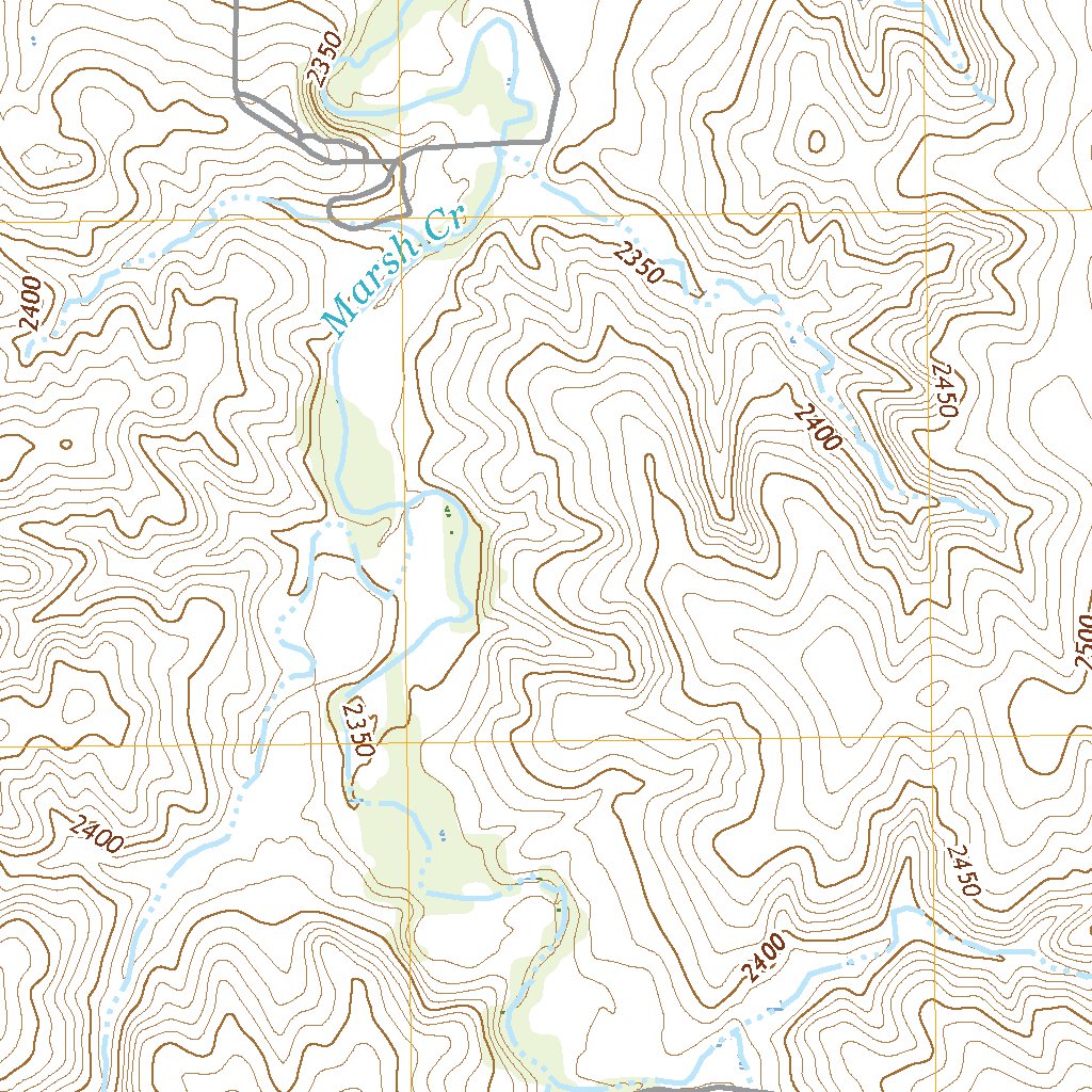 Lenora West, KS (2022, 24000-Scale) Map by United States Geological ...