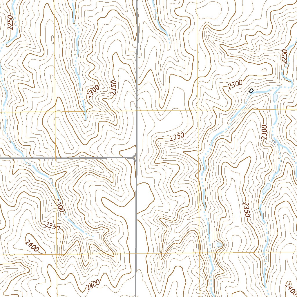 Lenora East, KS (2022, 24000-Scale) Map by United States Geological ...