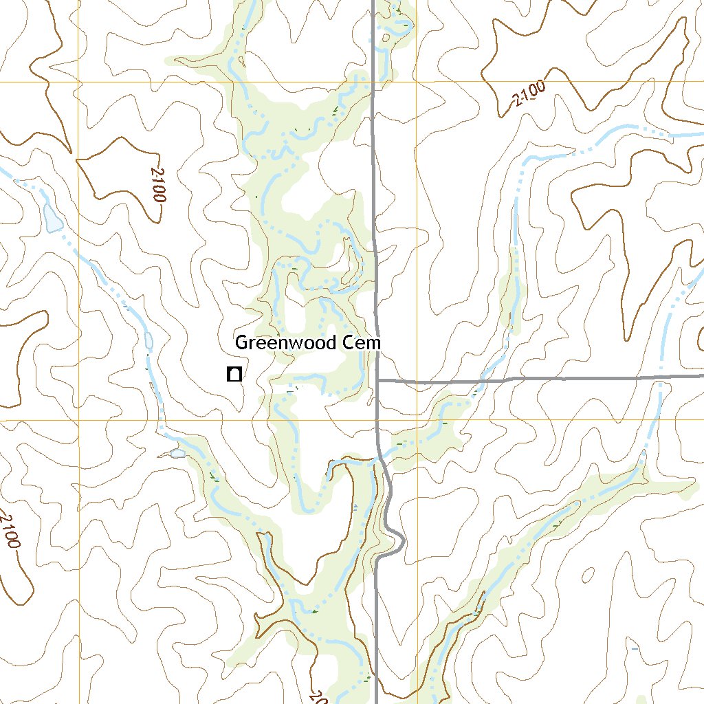 Kensington NW, KS (2022, 24000-Scale) Map by United States Geological ...