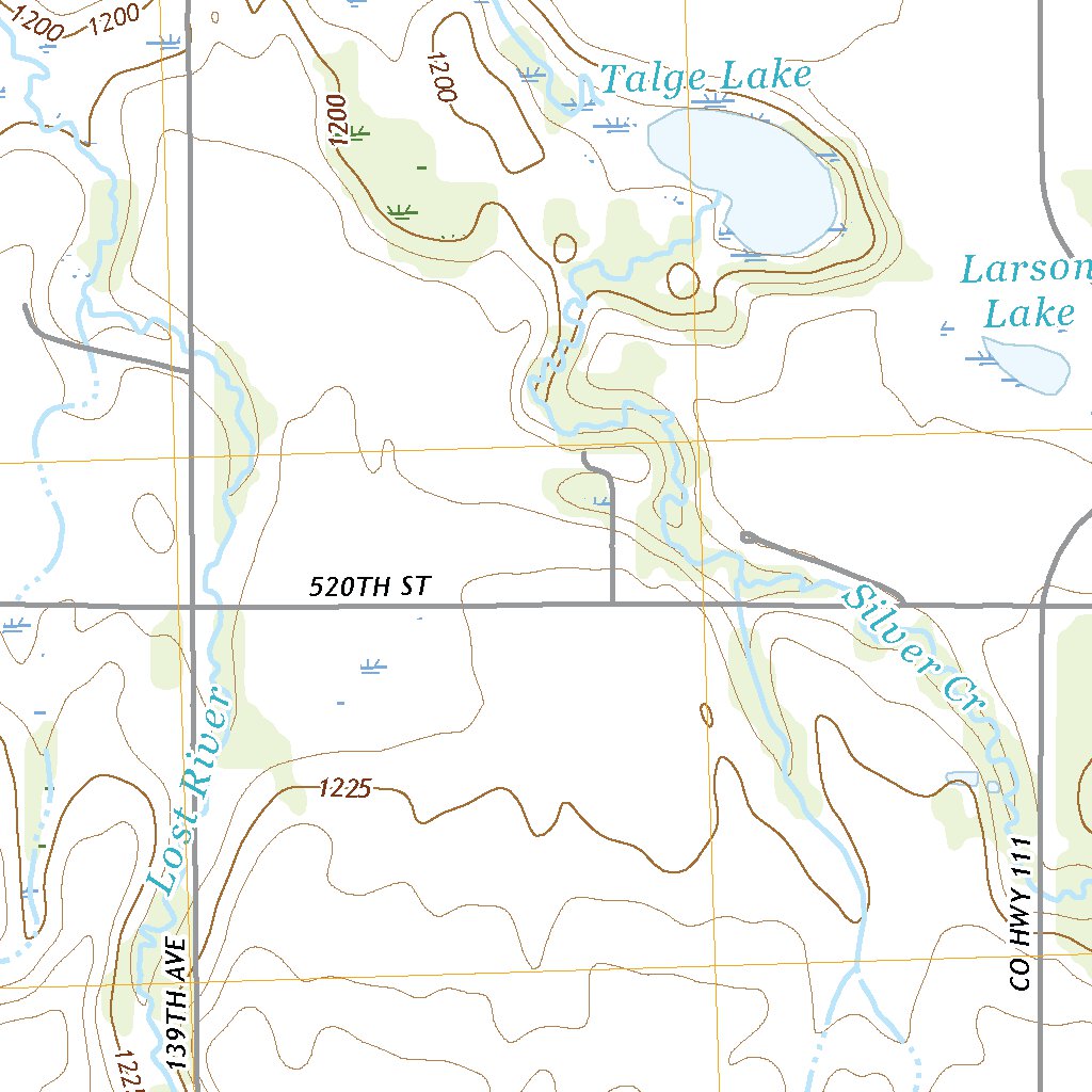 Berner, MN (2022, 24000-Scale) Map by United States Geological Survey ...