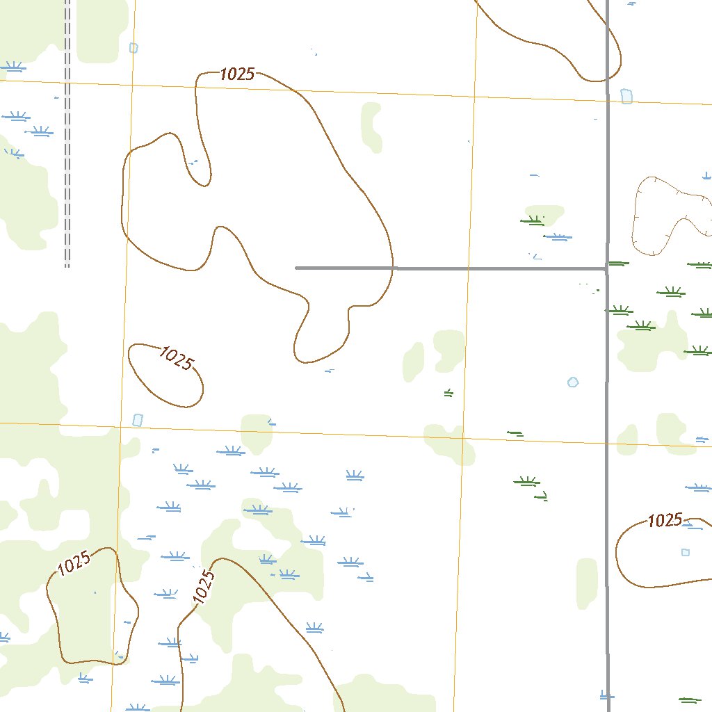 Caribou, MN (2022, 24000-Scale) Map by United States Geological Survey ...