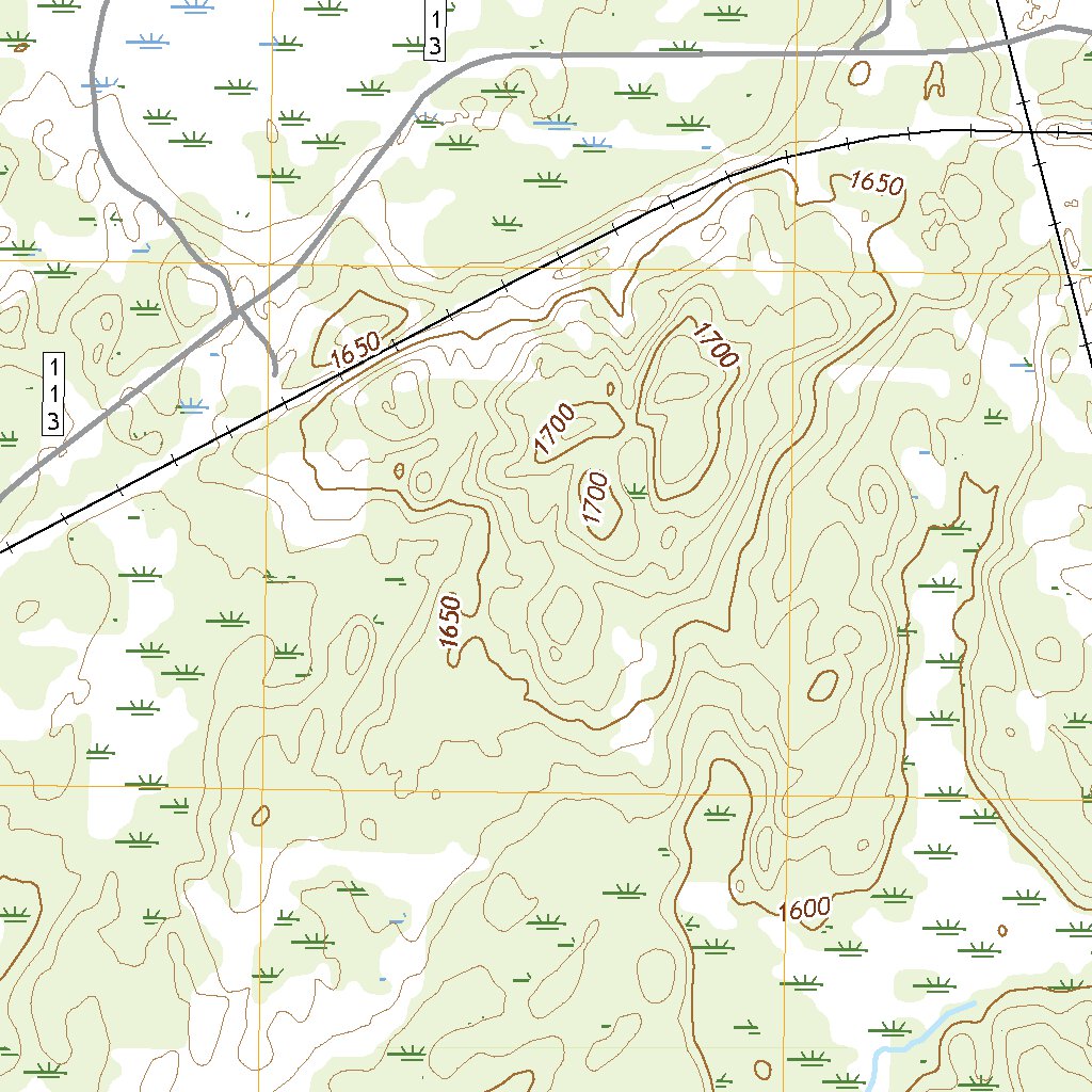 Babbitt SW, MN (2022, 24000-Scale) Map by United States Geological ...