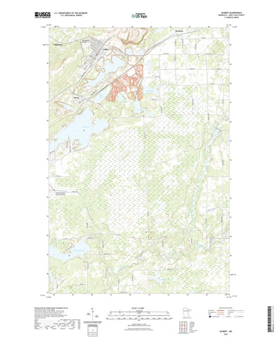 Gilbert, MN (2022, 24000-Scale) Map by United States Geological Survey ...