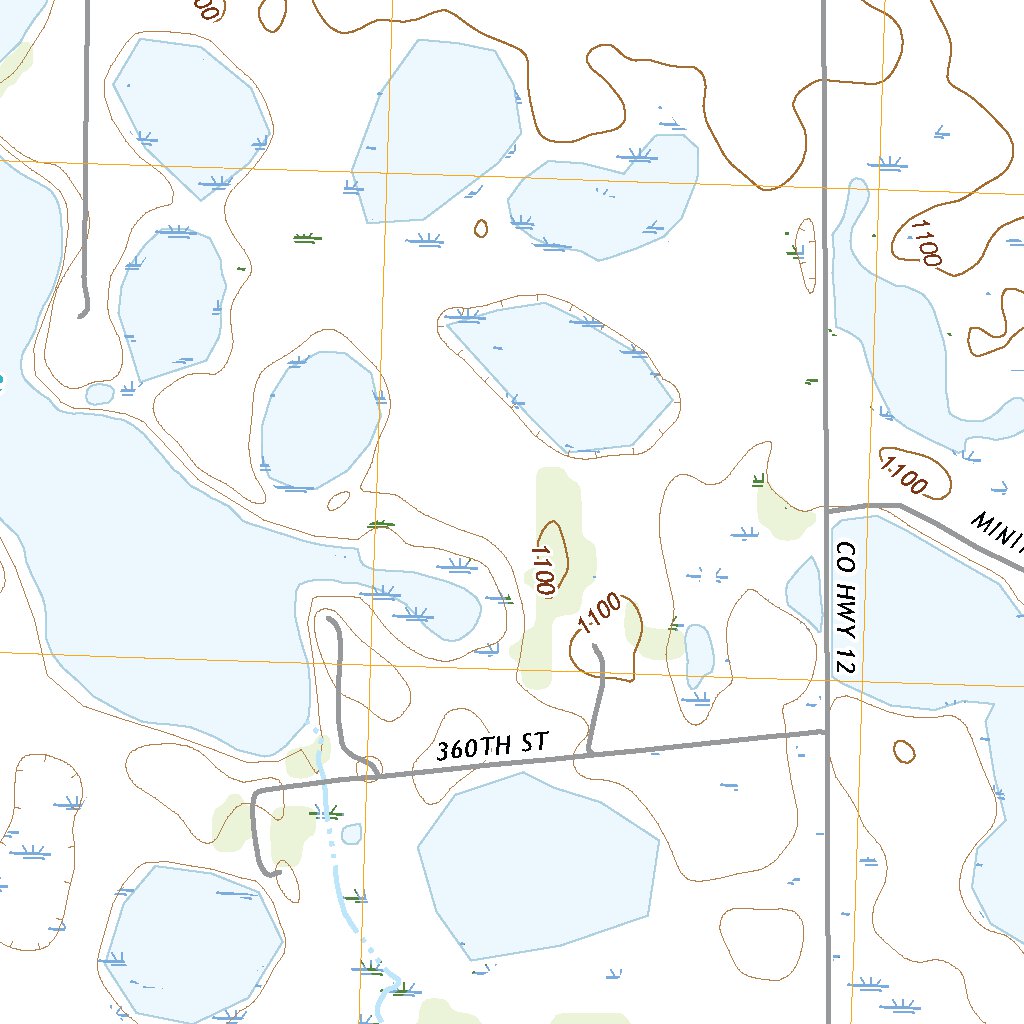 Dismal Swamp, MN (2022, 24000-Scale) Map by United States Geological ...