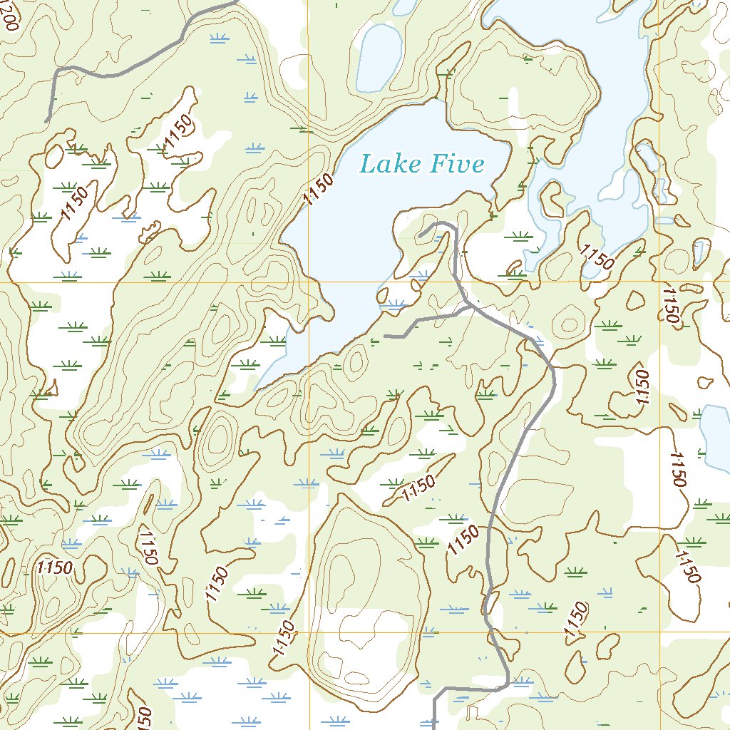 Kroschel NW, MN (2022, 24000-Scale) Map by United States Geological ...