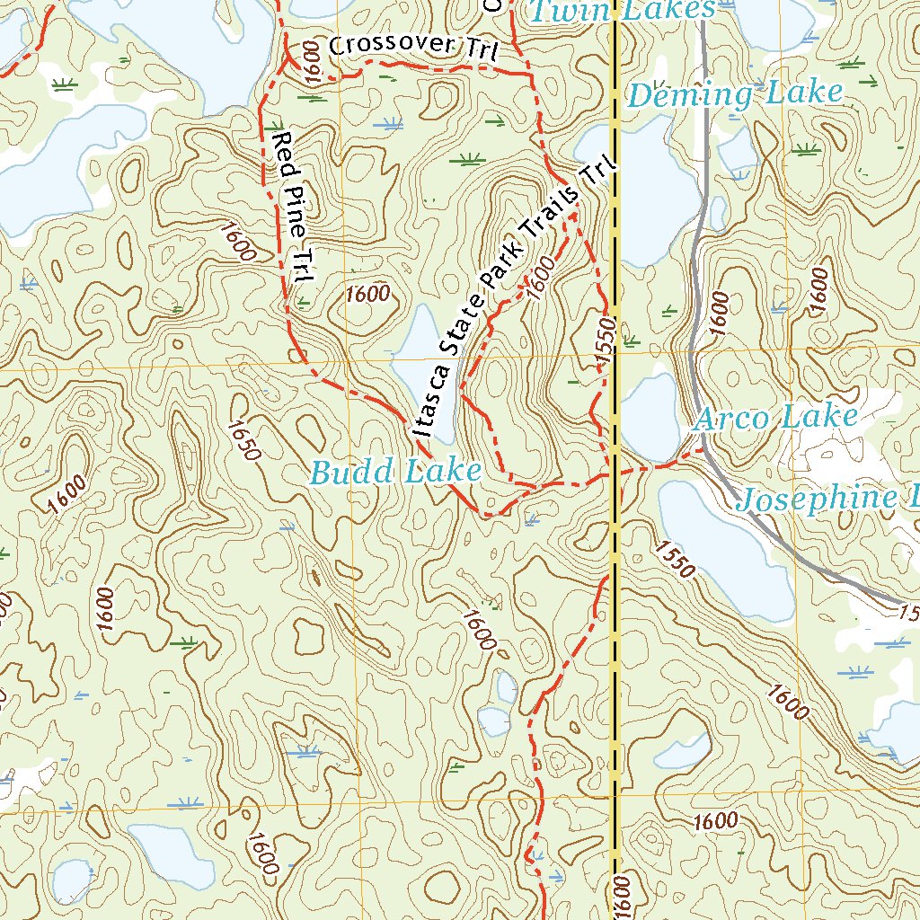 Lake Itasca, MN (2022, 24000-Scale) Map by United States Geological ...