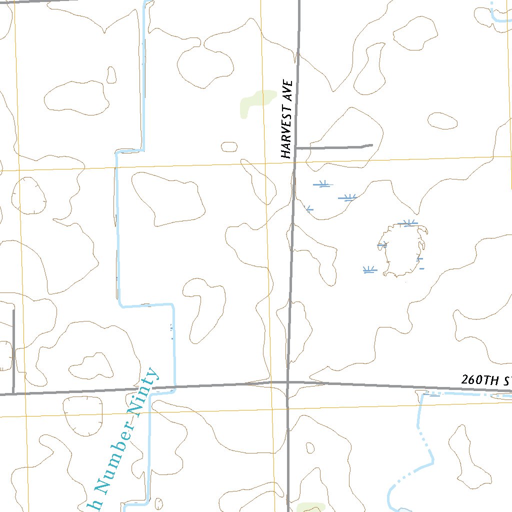 Wabasso, MN (2022, 24000-Scale) Map by United States Geological Survey ...