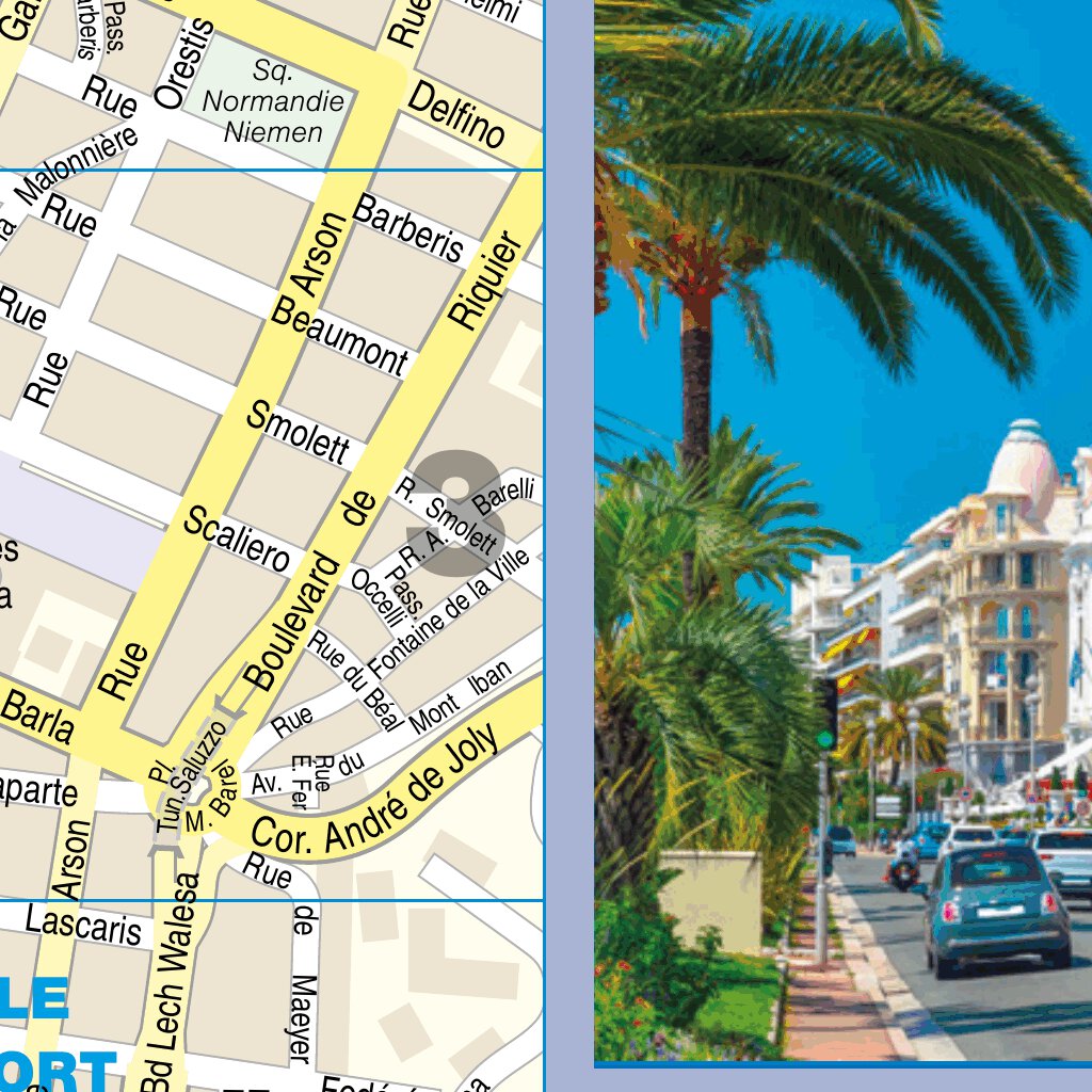 Citymap Nizza 2022 Map by Reise Know-How Verlag Peter Rump GmbH ...