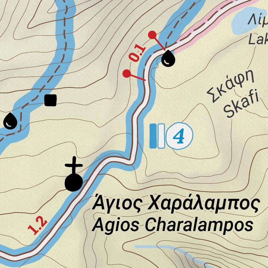 Kasos Trails 4 Map by Paths of Greece | Avenza Maps