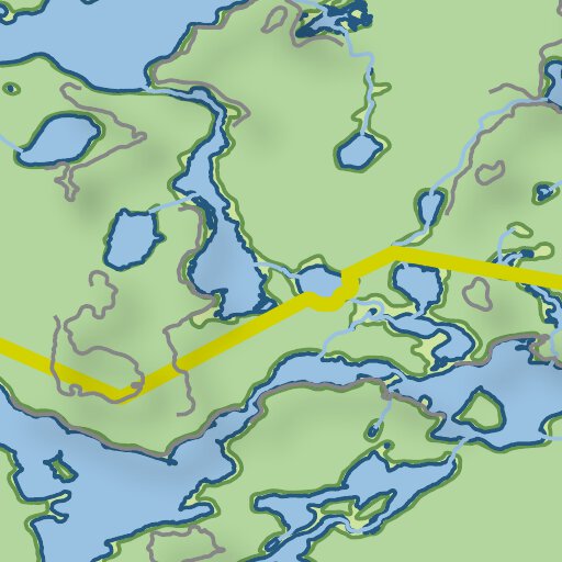 Ontario Provincial Park: Missinaibi Map Bundle by Xavier Maps | Avenza Maps