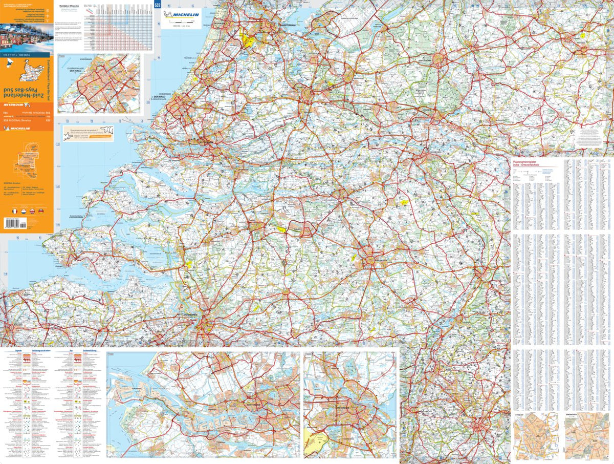Zuid-Nederland / Pays-Bas Sud Map by Michelin | Avenza Maps