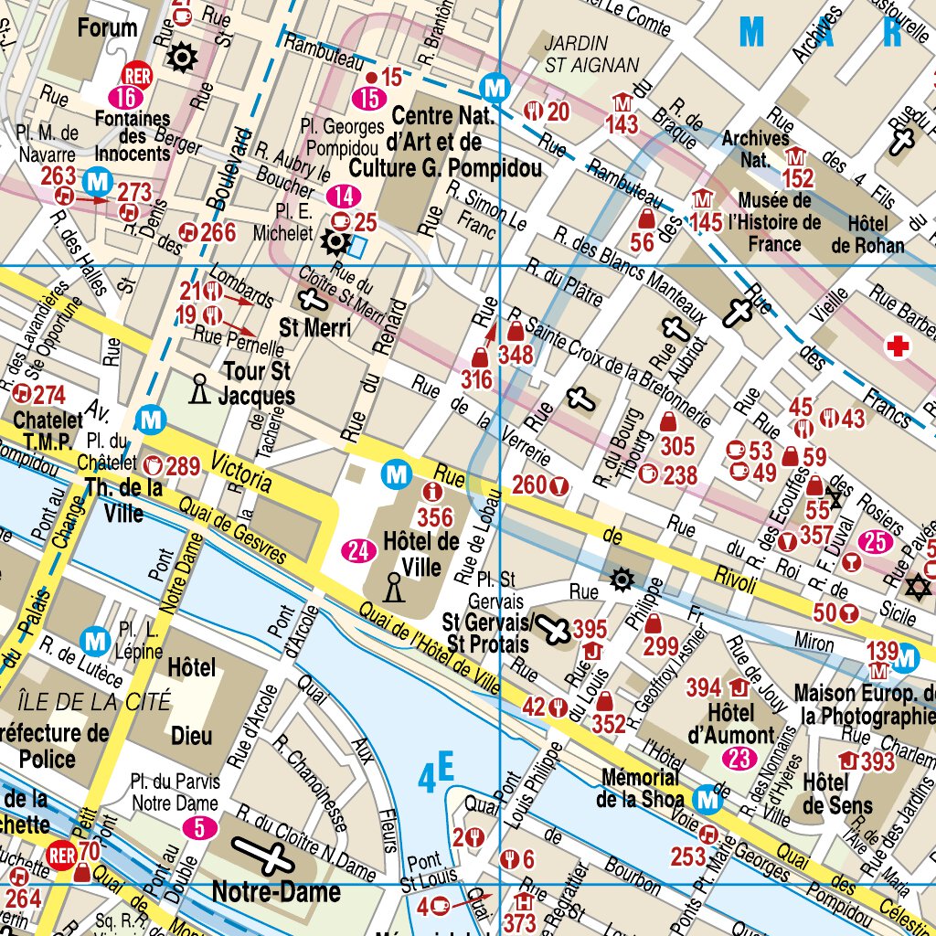 Citymap Paris Plus 2022 Map by Reise Know-How Verlag Peter Rump GmbH ...