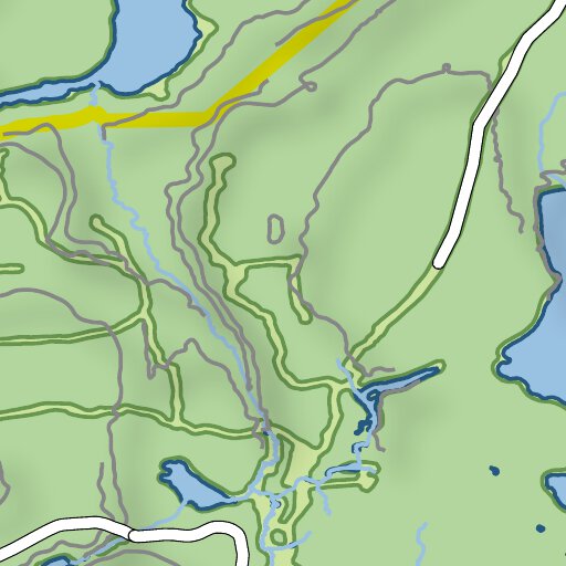 Ontario Provincial Park: Ivanhoe Lake Map Bundle by Xavier Maps ...