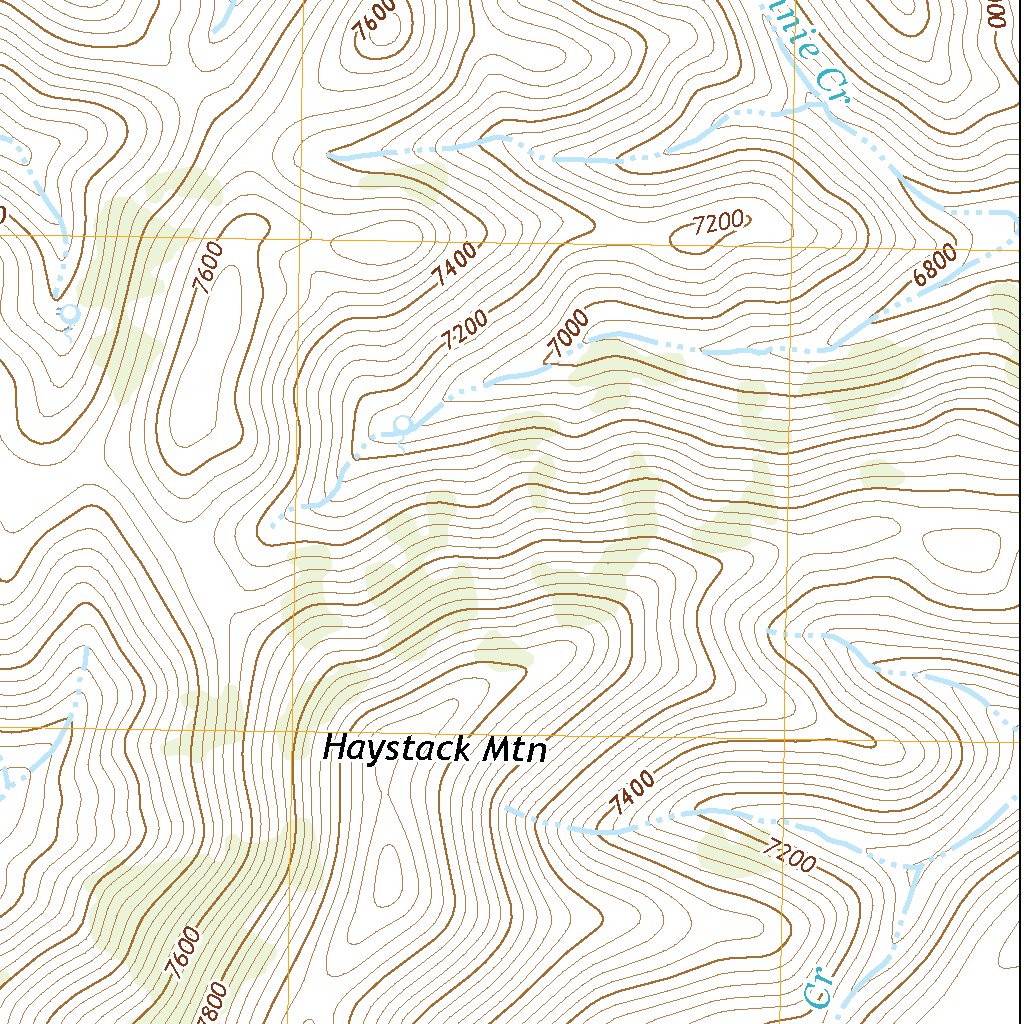 Cornwall Mountain, NV (2021, 24000-Scale) Map by United States ...