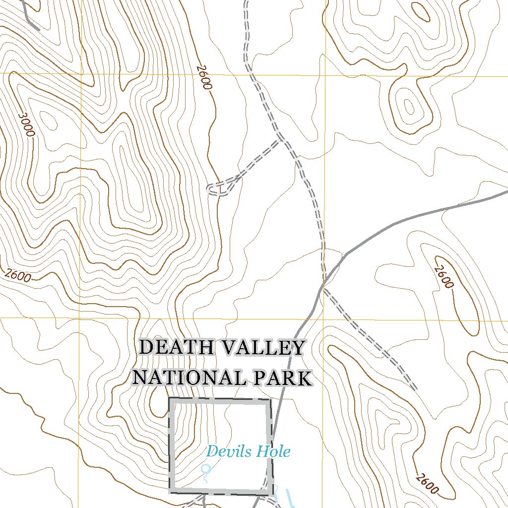 Devils Hole, NV (2021, 24000-Scale) Map by United States Geological ...