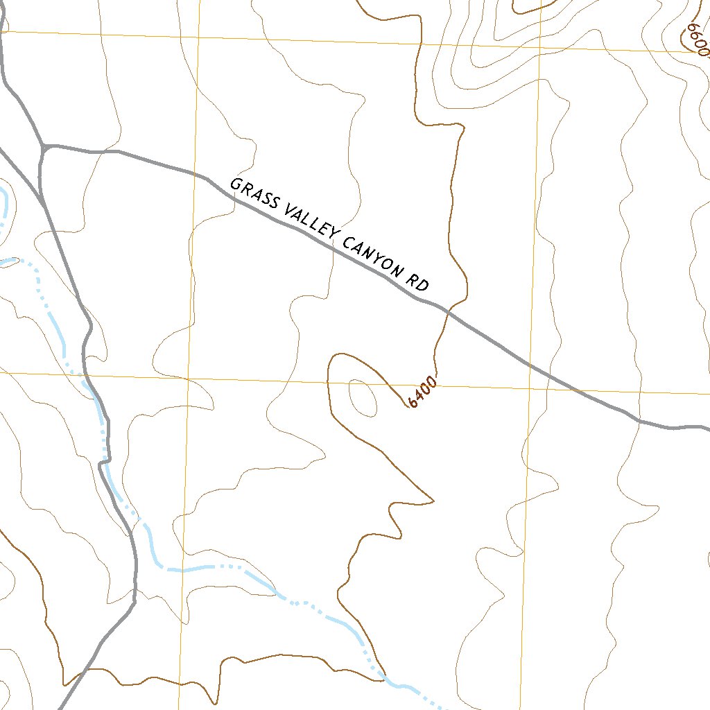 Grass Valley Wash, NV (2021, 24000-Scale) map by United States ...