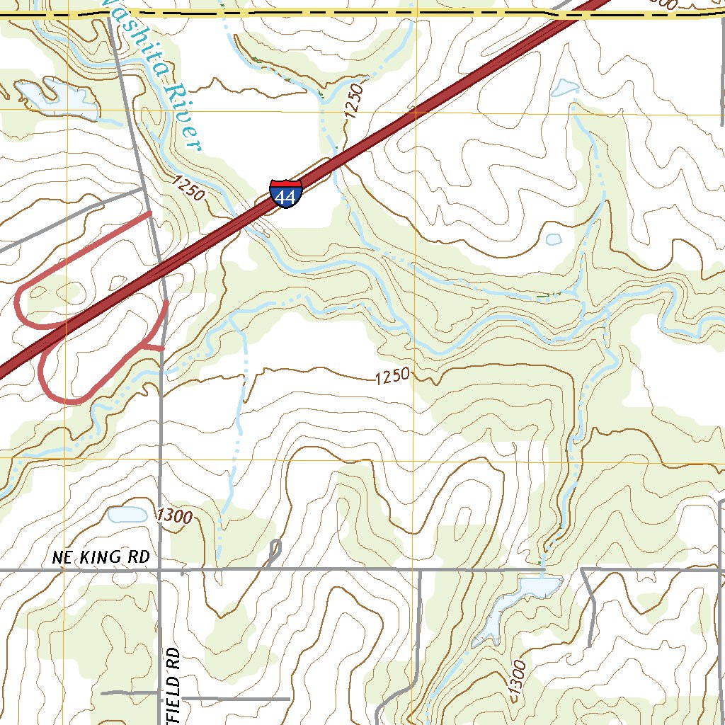 Fletcher, OK (2022, 24000-Scale) Map by United States Geological Survey ...