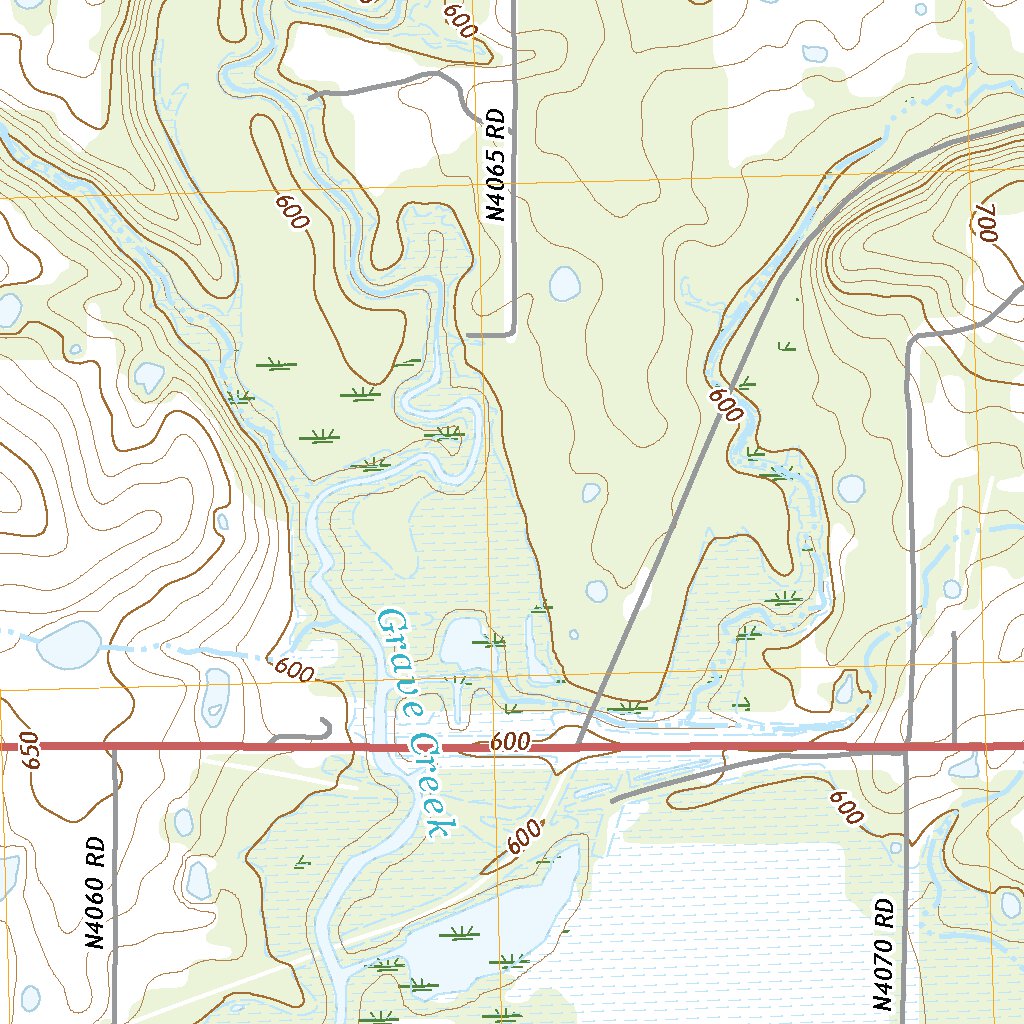 Morris, OK (2022, 24000-Scale) Map by United States Geological Survey ...