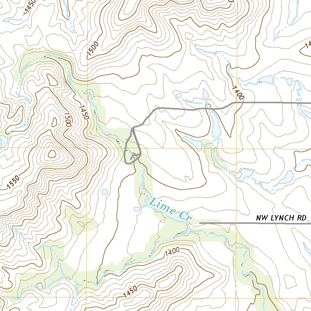 Richards Spur, OK (2022, 24000-Scale) Map by United States Geological ...