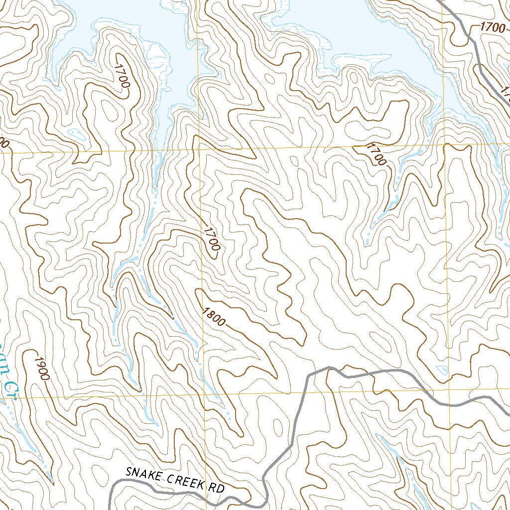 Iron Post Buttes SE, SD (2021, 24000-Scale) Map by United States ...
