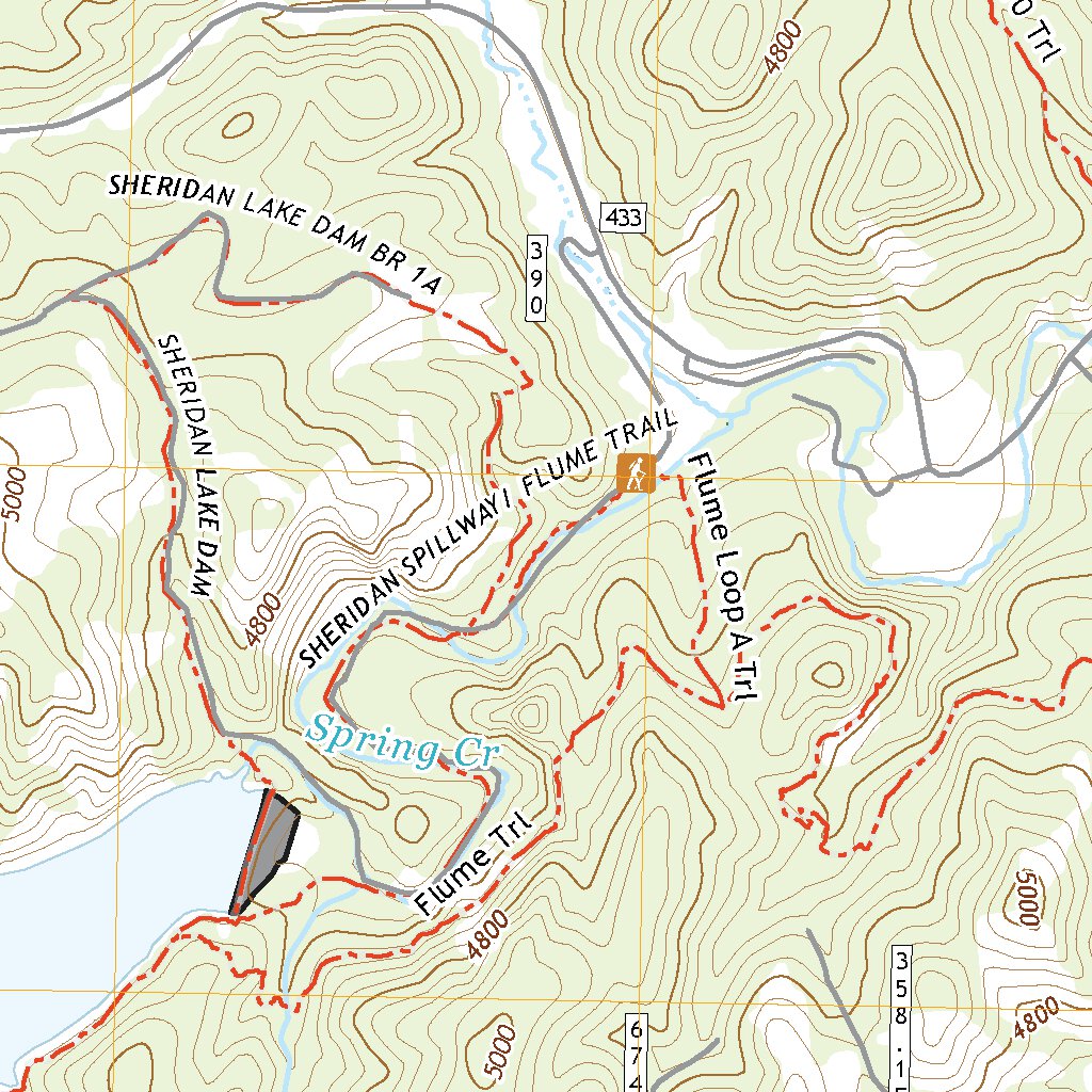 Mount Rushmore, SD (2021, 24000-Scale) Map by United States Geological ...