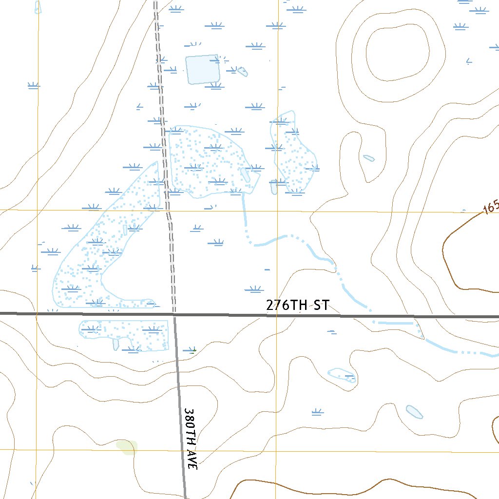 New Holland, SD (2021, 24000-Scale) Map by United States Geological ...