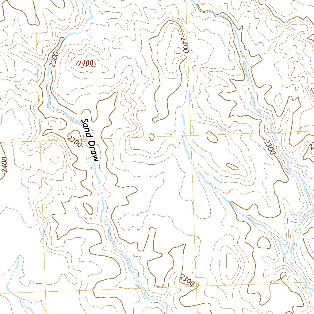 Red Elm NW, SD (2021, 24000-Scale) Map by United States Geological ...