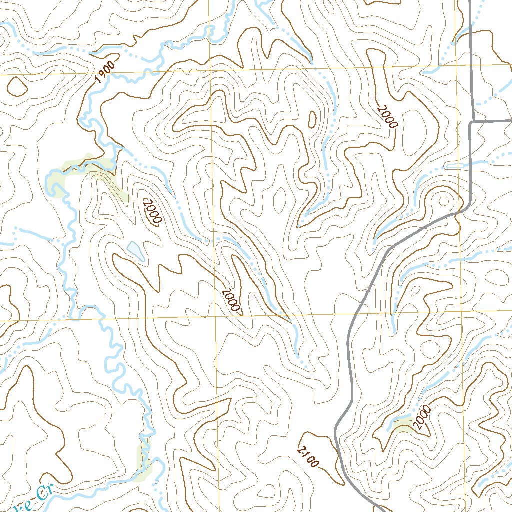 Wakpala SW, SD (2021, 24000-Scale) Map by United States Geological ...
