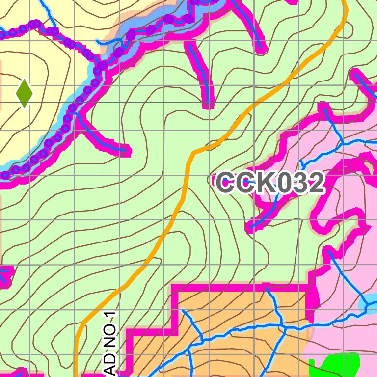 Harvest Plan Map of Clouds Creek State Forest compartments 30 to 33 by ...