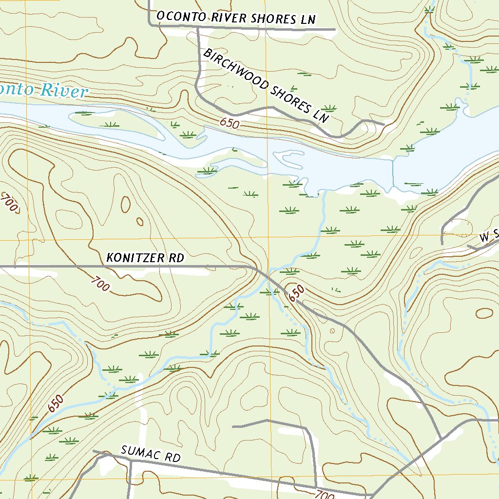 Abrams, WI (2022, 24000-Scale) Map by United States Geological Survey ...