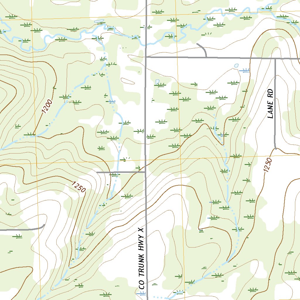 Peplin, WI (2022, 24000-Scale) Map by United States Geological Survey ...