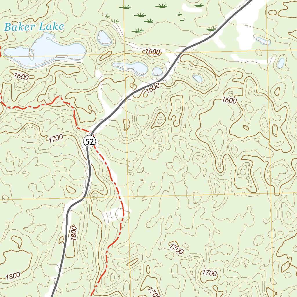 Pickerel, WI (2022, 24000-Scale) Map by United States Geological Survey ...