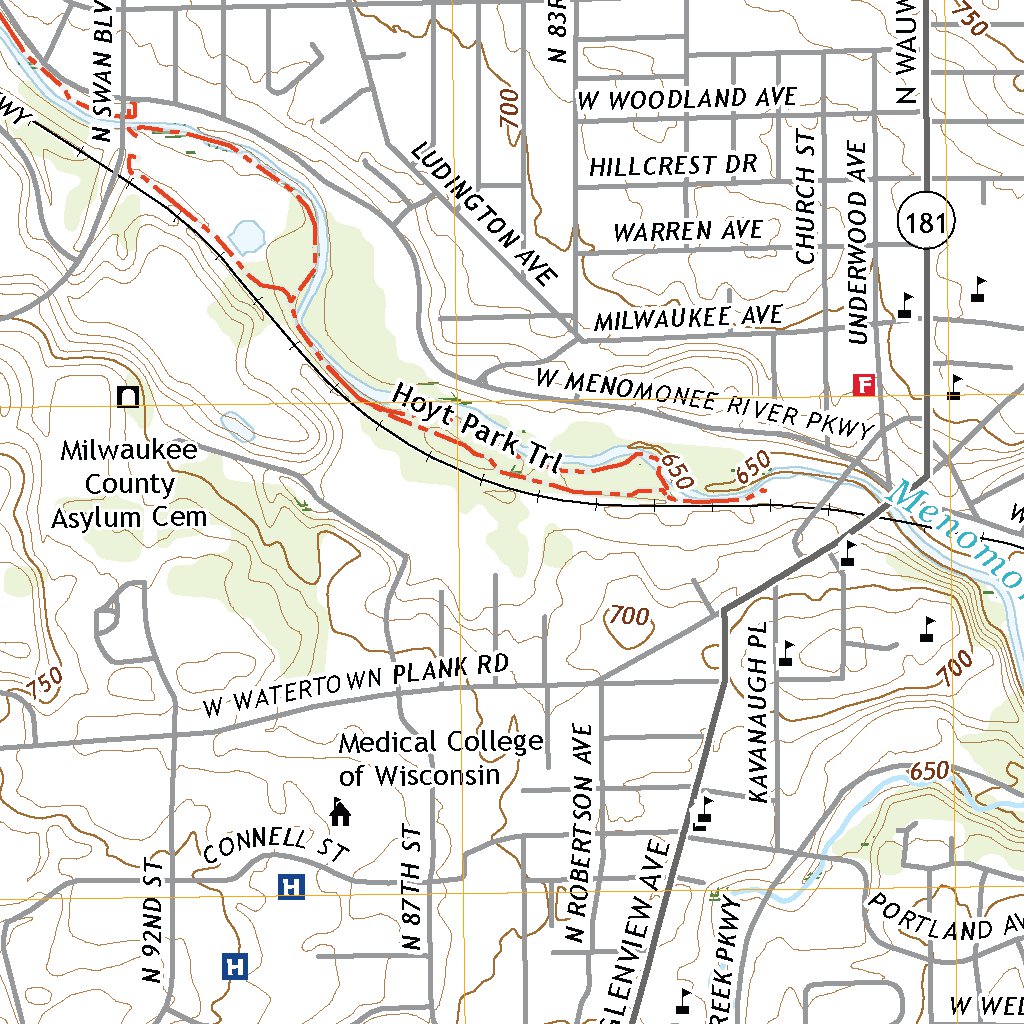 Wauwatosa, WI (2022, 24000-Scale) Map by United States Geological ...