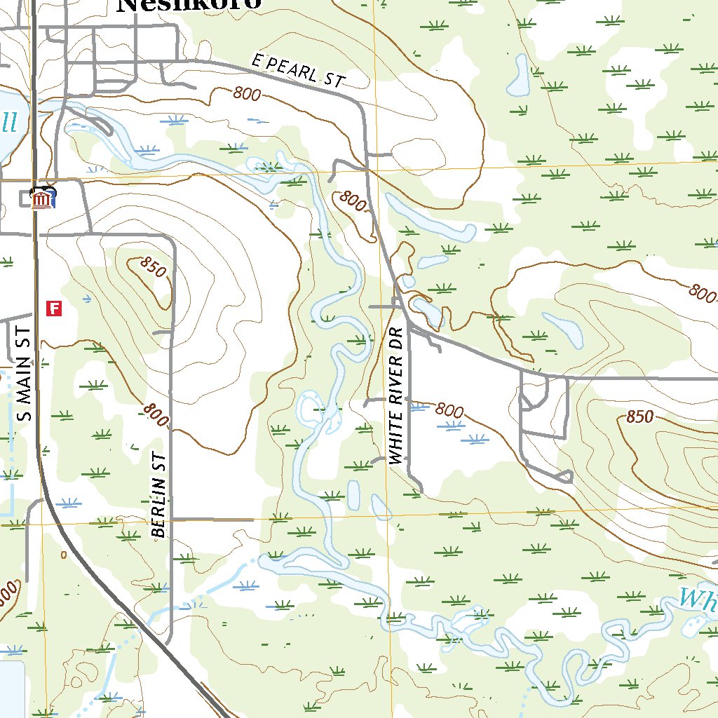 Neshkoro, WI (2022, 24000-Scale) Map by United States Geological Survey ...