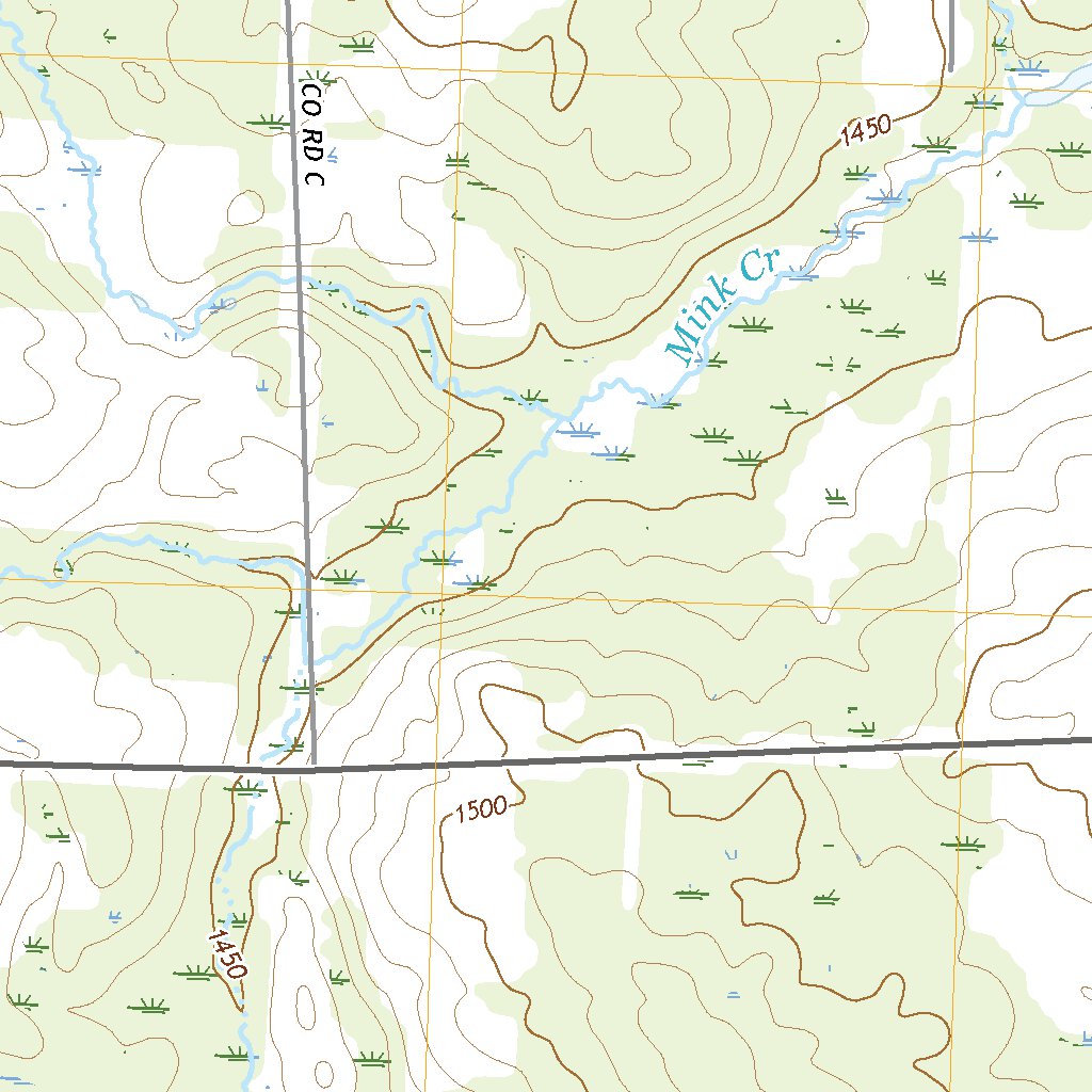 Rib River Lookout Tower, WI (2022, 24000-Scale) Map by United States ...