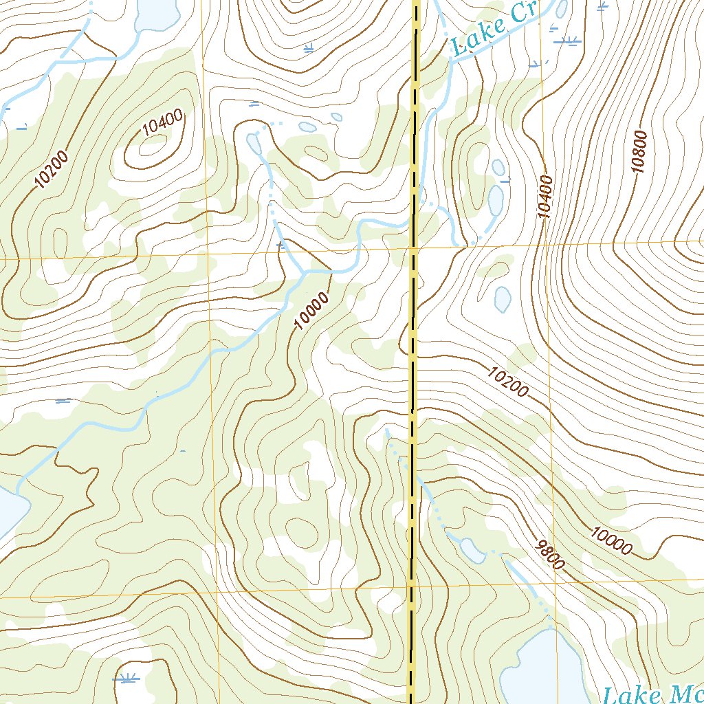 Meadowlark Lake, WY (2021, 24000-Scale) Map by United States Geological ...