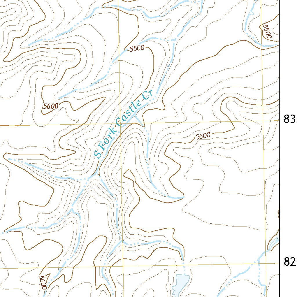 Merino, WY (2021, 24000-Scale) Map by United States Geological Survey ...