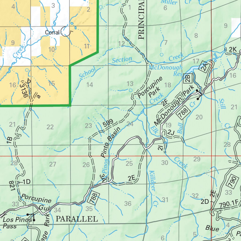 Gunnison Basin Public Lands Visitor Map (South Half) by US Forest ...