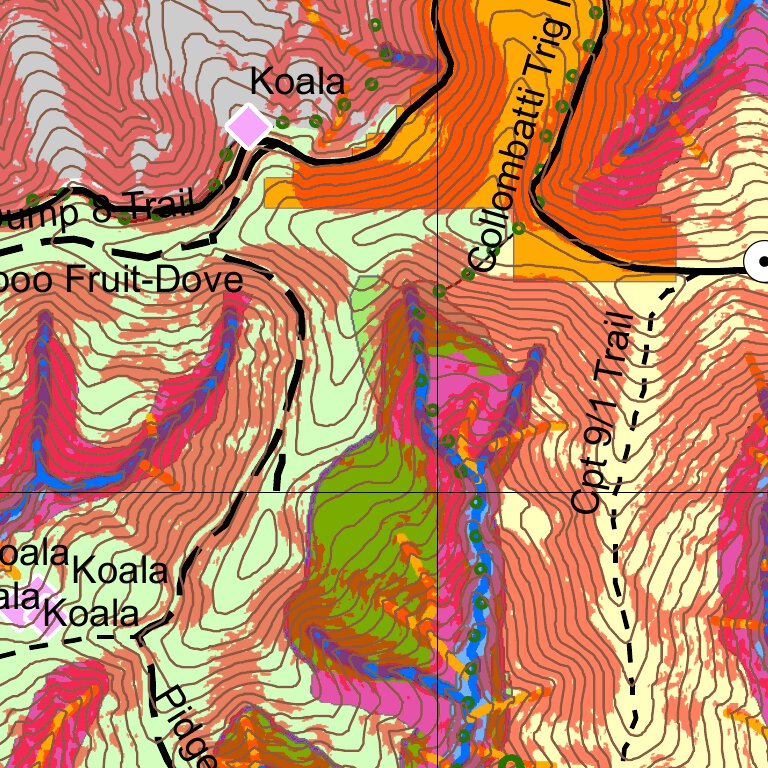 Harvest Plan Collombatti State Forest compartments 9 & 10 Map by North ...