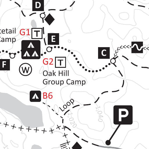 Lake Maria State Park - Winter Map by Minnesota Department of Natural ...