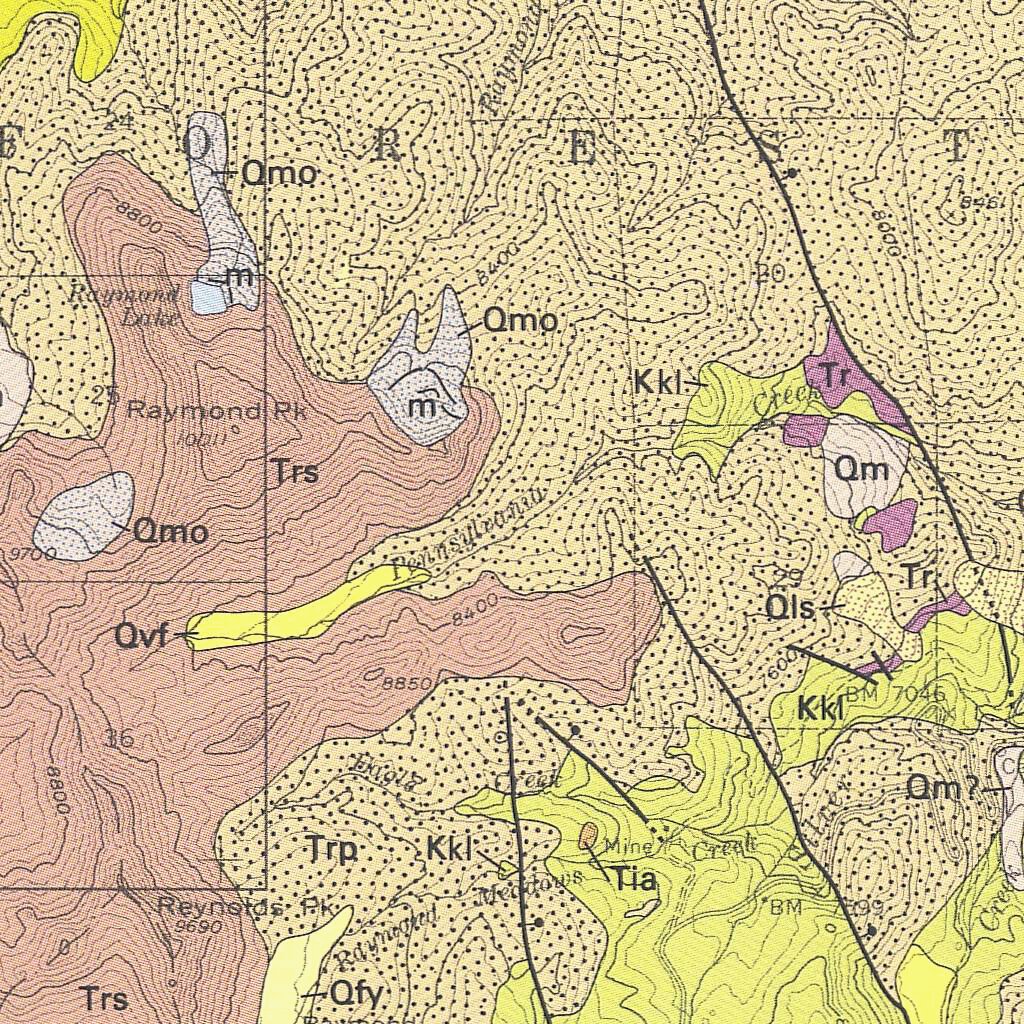 Geologic Map of the Markleeville 15-minute quadrangle, Alpine County ...