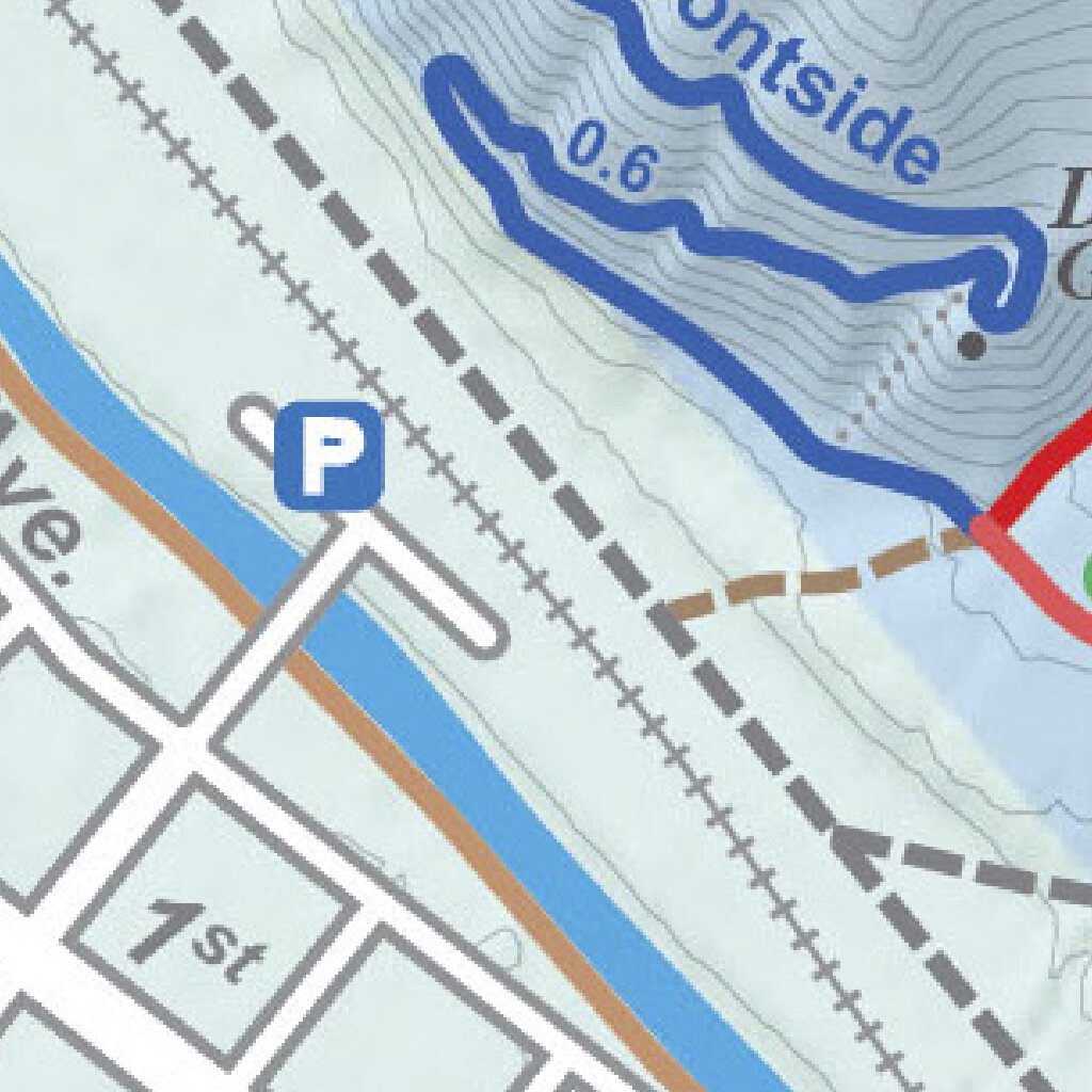 Arkansas Hills Trail System Detail Map by Salida Mountain Trails ...