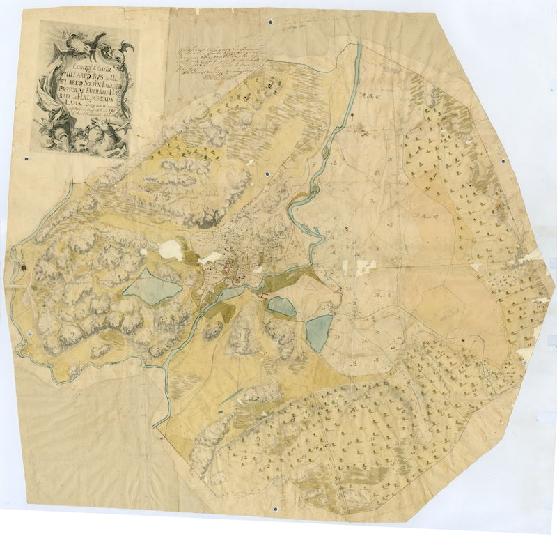 13-ull-1 Ullared Map by Historical GIS maps | Avenza Maps