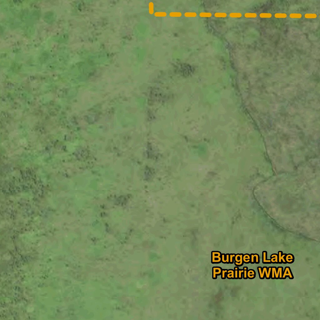 Burgen Lake Prairie HWT 2022 Map by Minnesota Department of Natural ...