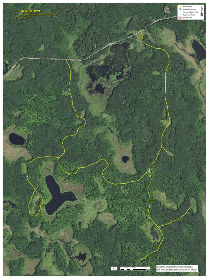 Cloverleaf HWT 2022 Map by Minnesota Department of Natural Resources ...