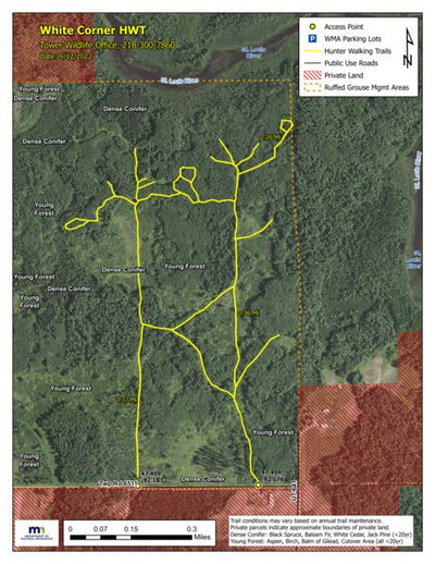 White Corner HWT 2022 Map by Minnesota Department of Natural Resources ...