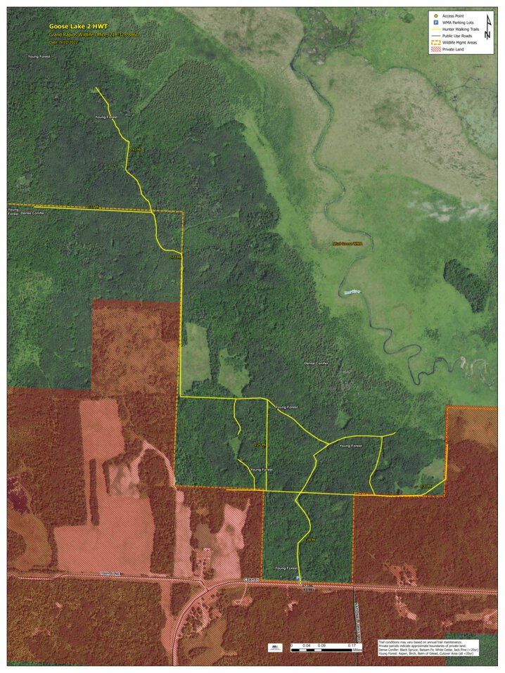 Goose Lake 2 HWT 2022 Map by Minnesota Department of Natural Resources ...