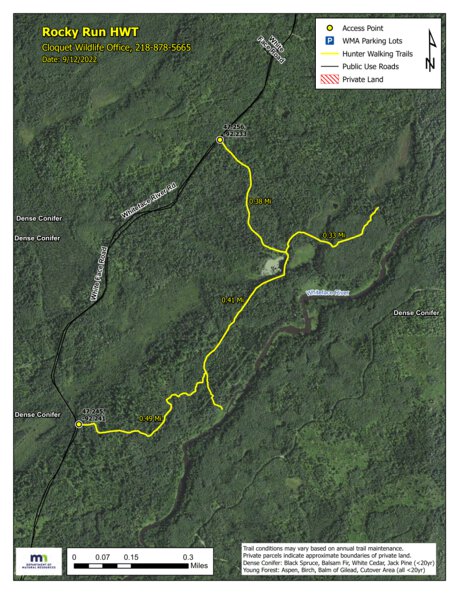 Rocky Run HWT 2022 map by Minnesota Department of Natural Resources ...