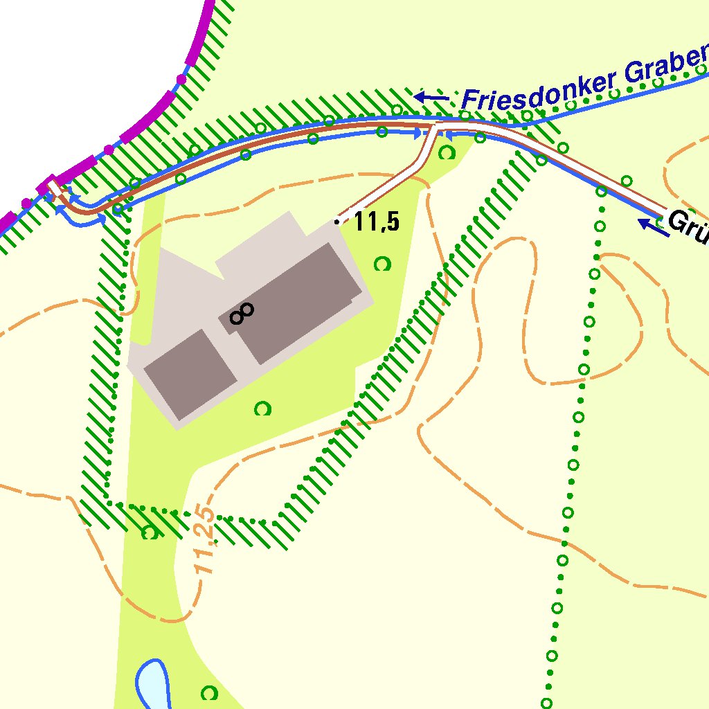 Kranenburg 2 (1:10,000) Map by Bezirksregierung Koln | Avenza Maps