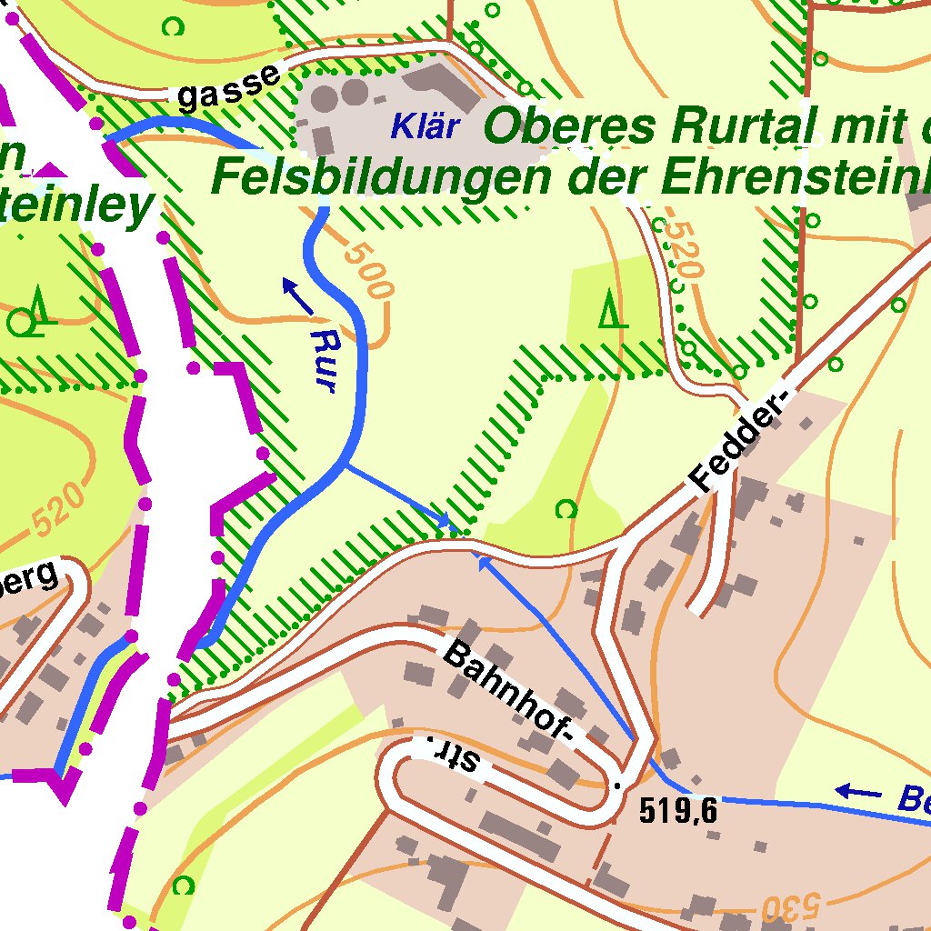 Monschau 6 (1:10,000) Map by Bezirksregierung Koln | Avenza Maps